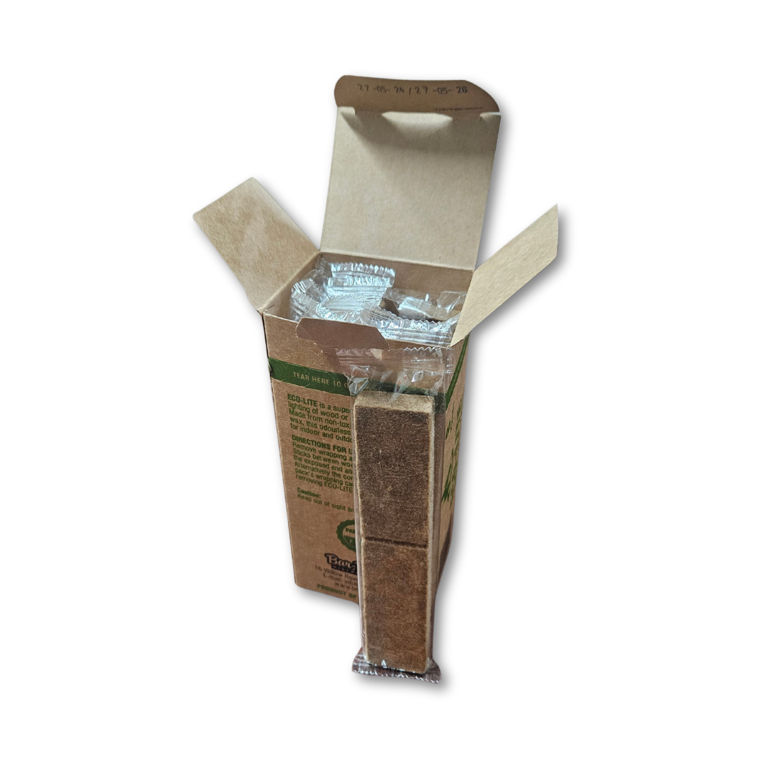 ECO-LITE 8-Piece Environmentally Friendly Firelighters (12 Pack) – Bar-B-Que Distributors